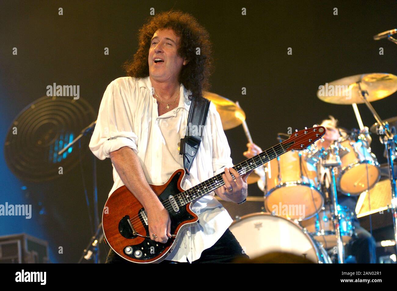 Milan Italy 05/04/2005, live concert of The Queen at the Forum Assago ...