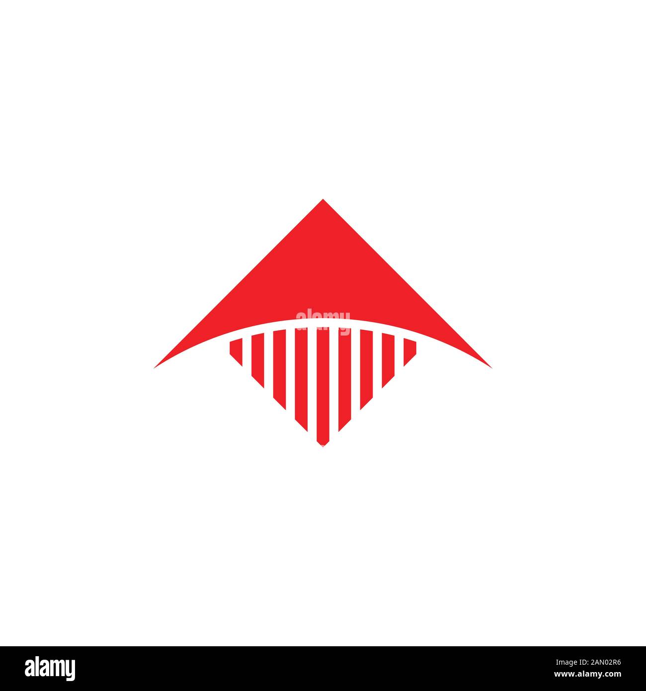 arrow plane swoosh stripes geometric logo vector Stock Vector Image ...