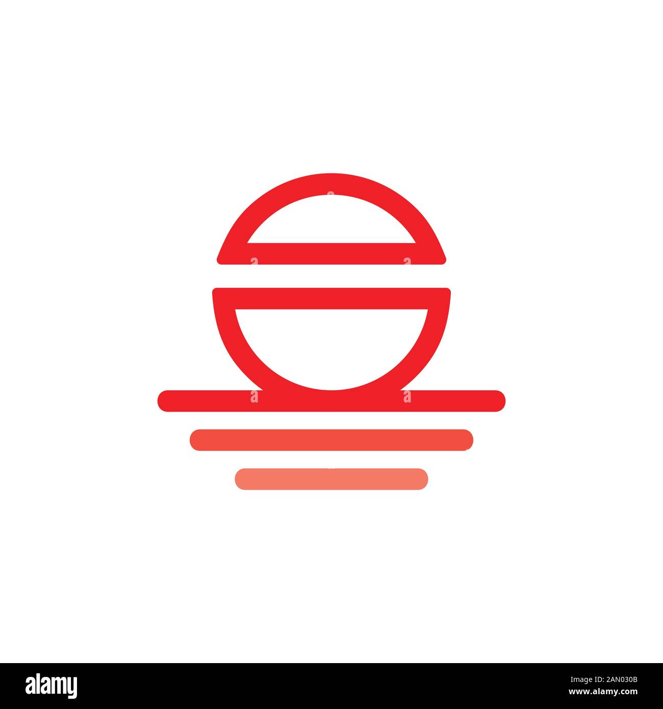 simple unique logo design for your business project brand Stock Vector ...