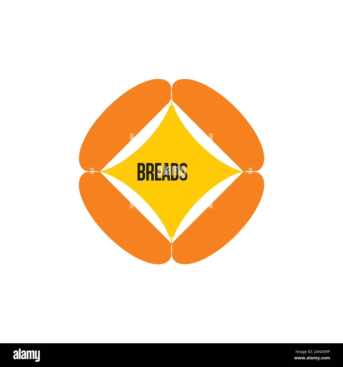 simple unique logo design for your business project brand Stock Vector ...