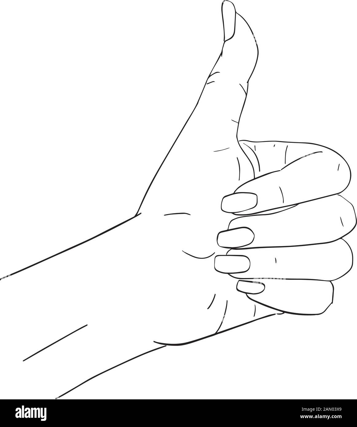 Doodle gesture icon Black and White Stock Photos & Images - Alamy