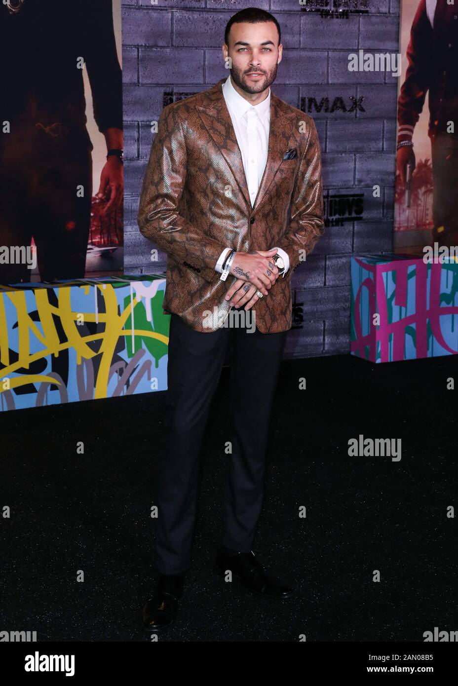 HOLLYWOOD, LOS ANGELES, CALIFORNIA, USA - JANUARY 14: Don Benjamin ...