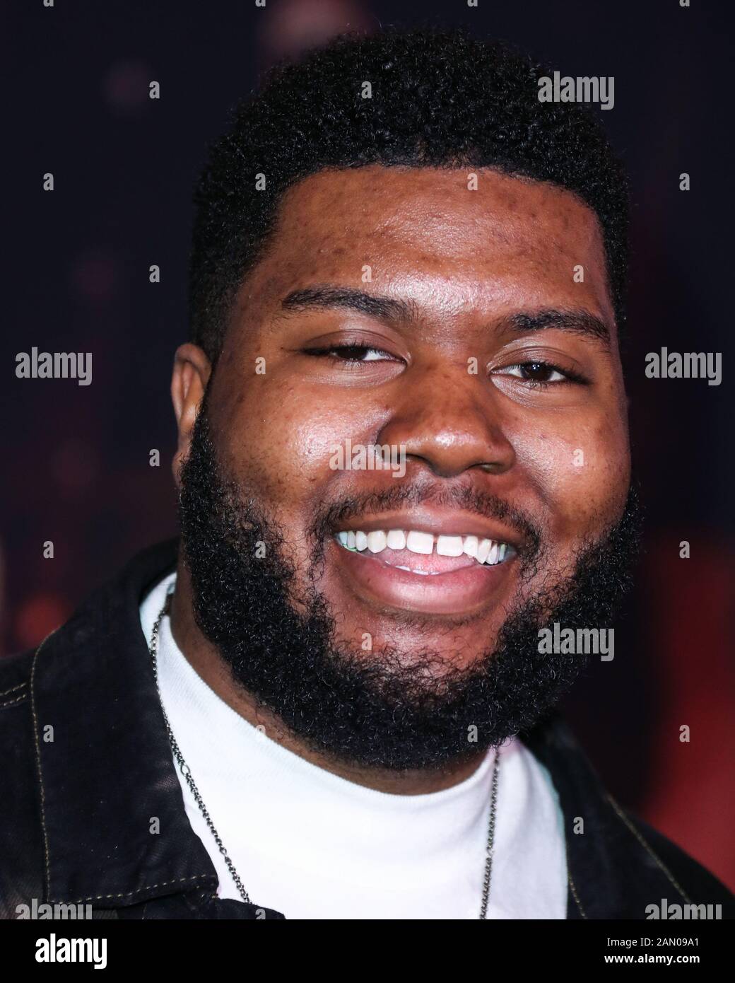 HOLLYWOOD, LOS ANGELES, CALIFORNIA, USA - JANUARY 14: Singer Khalid ...
