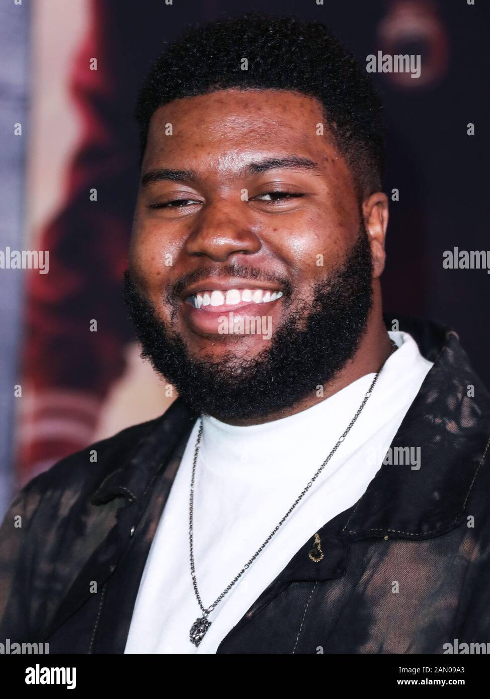 HOLLYWOOD, LOS ANGELES, CALIFORNIA, USA - JANUARY 14: Singer Khalid ...