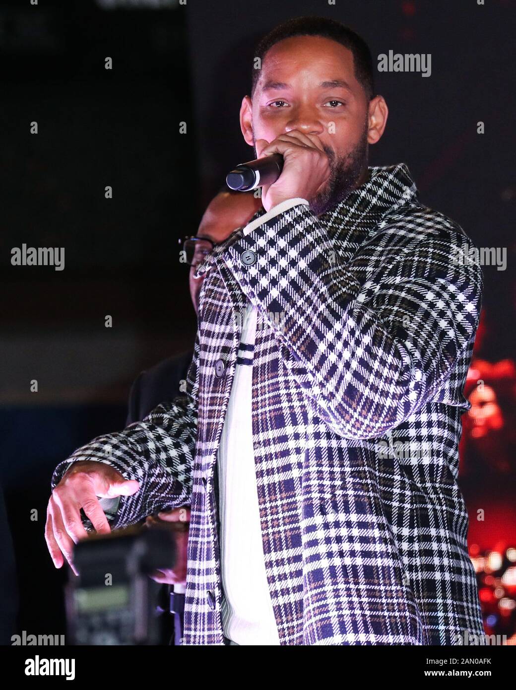 HOLLYWOOD, LOS ANGELES, CALIFORNIA, USA - JANUARY 14: Actor Will Smith ...