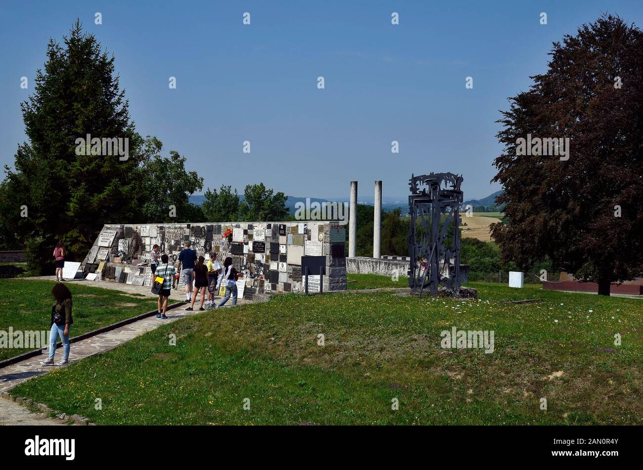 Memorial mauthausen sculpture hi-res stock photography and images - Alamy