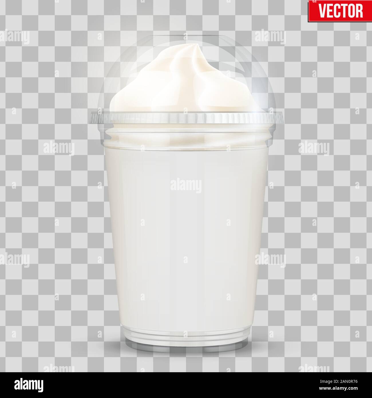 Blank closed ice cream Stock Vector Images - Alamy