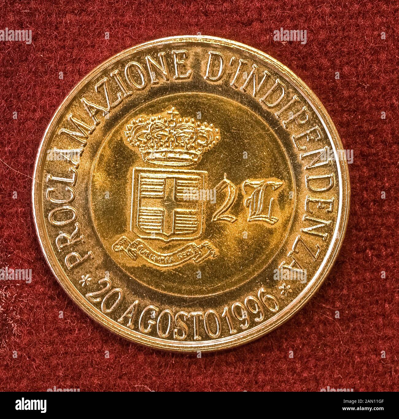 Italy Liguria Principato di Seborga - Coins of the Principality of ...