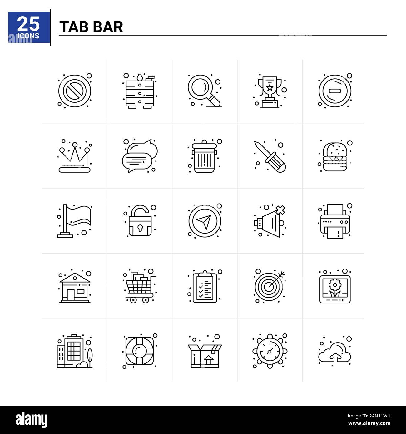 Creative login form ui template hi-res stock photography and images - Alamy