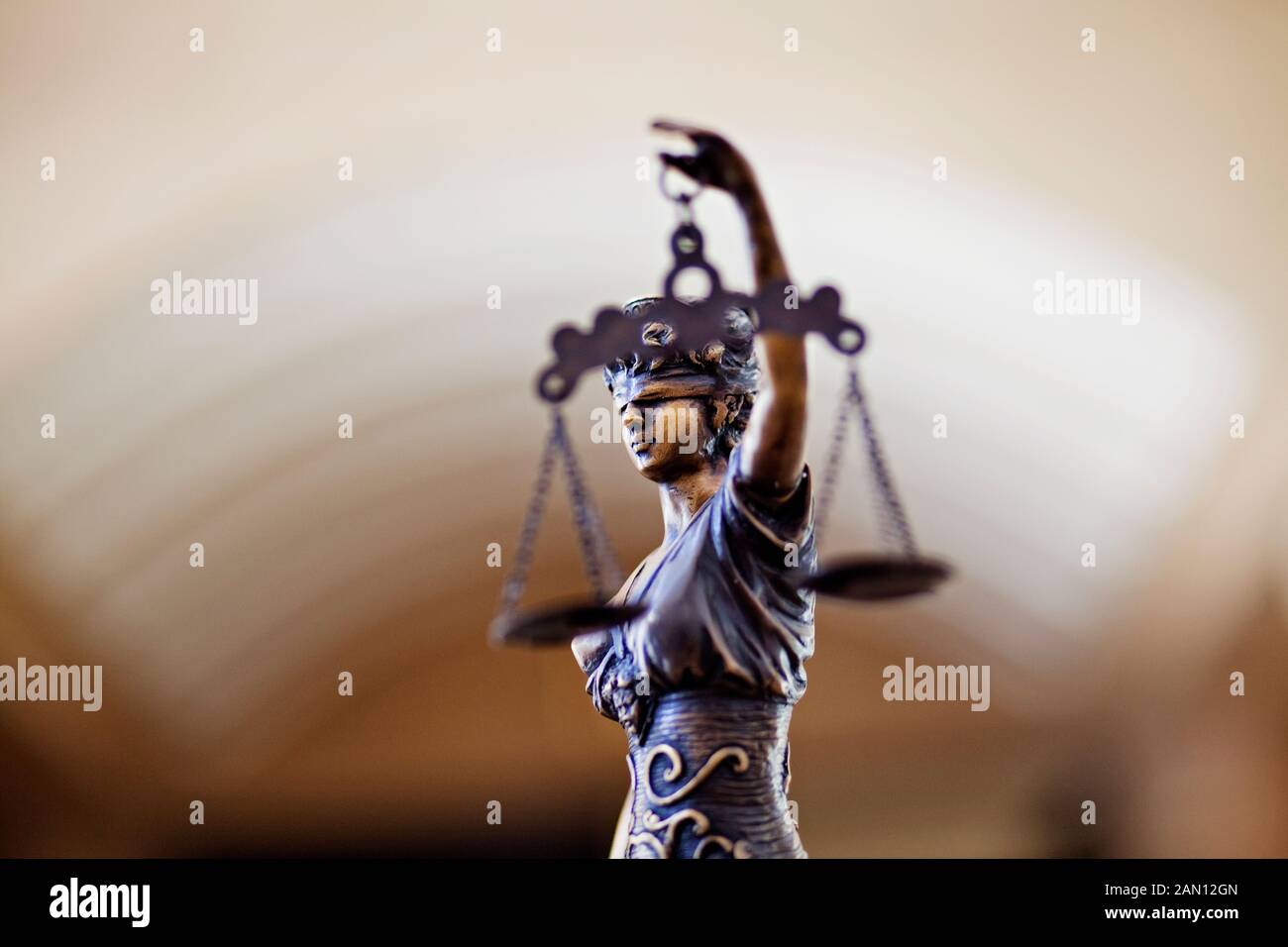 Lady Justice, allegory, justice, statuette, statue, sculpture ...