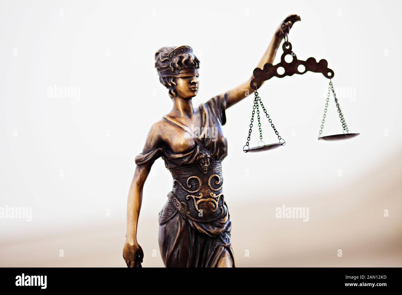 Lady Justice, allegory, justice, statuette, statue, sculpture ...