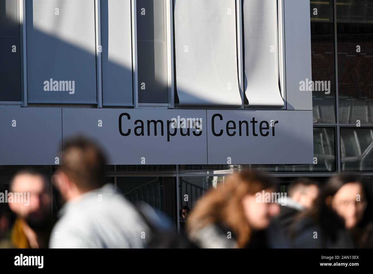 Kassel, Germany. 15th Jan, 2020. The Campus Center of the University of ...