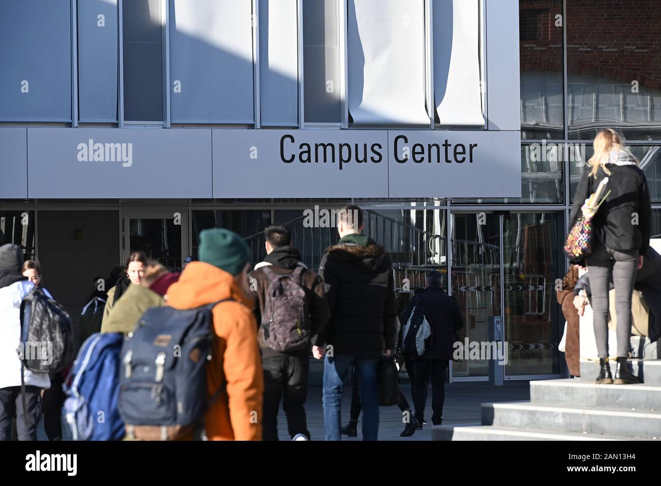 Kassel, Germany. 15th Jan, 2020. The Campus Center of the University of ...