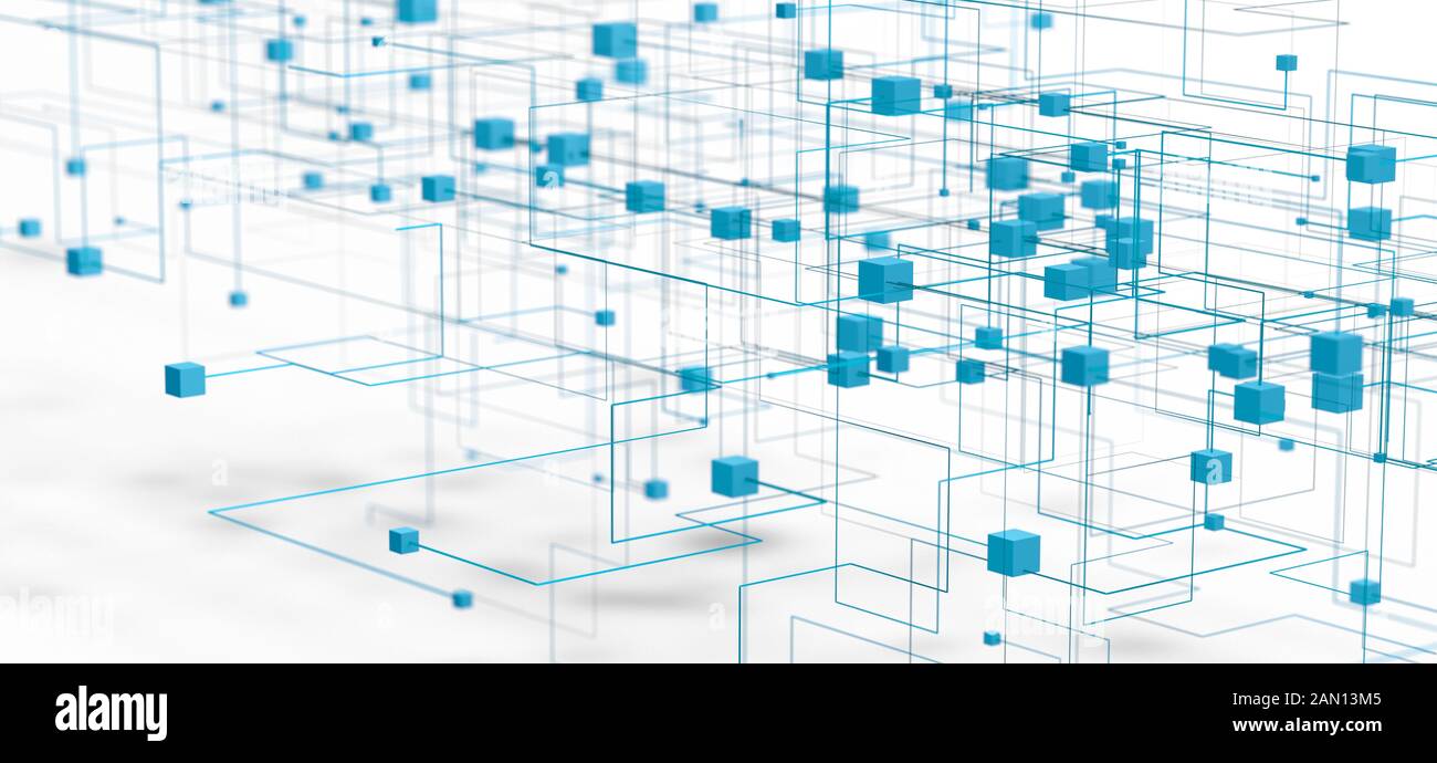 Abstract background of technology and science. Mesh or net with lines ...