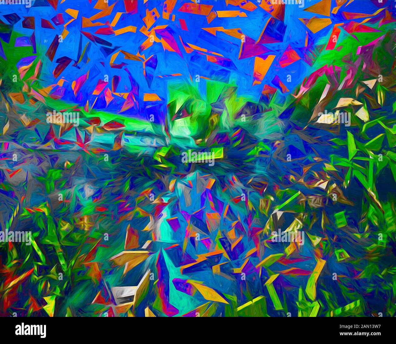 ABSTRACT ART: Broken Promises Stock Photo - Alamy