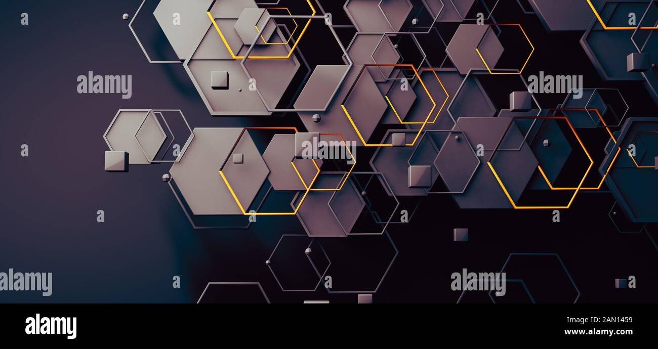 Abstract background of technology and science. Mesh or net with lines ...