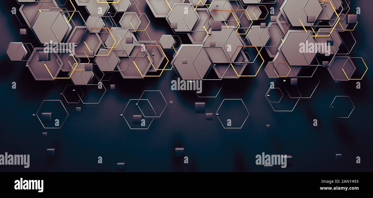 Abstract background of technology and science. Mesh or net with lines ...