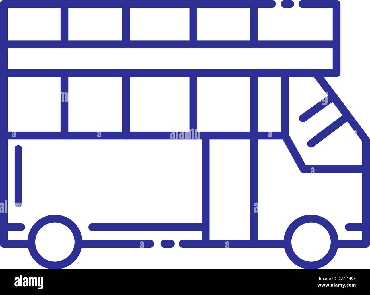 Isolated bus vehicle vector design Stock Vector Image & Art - Alamy