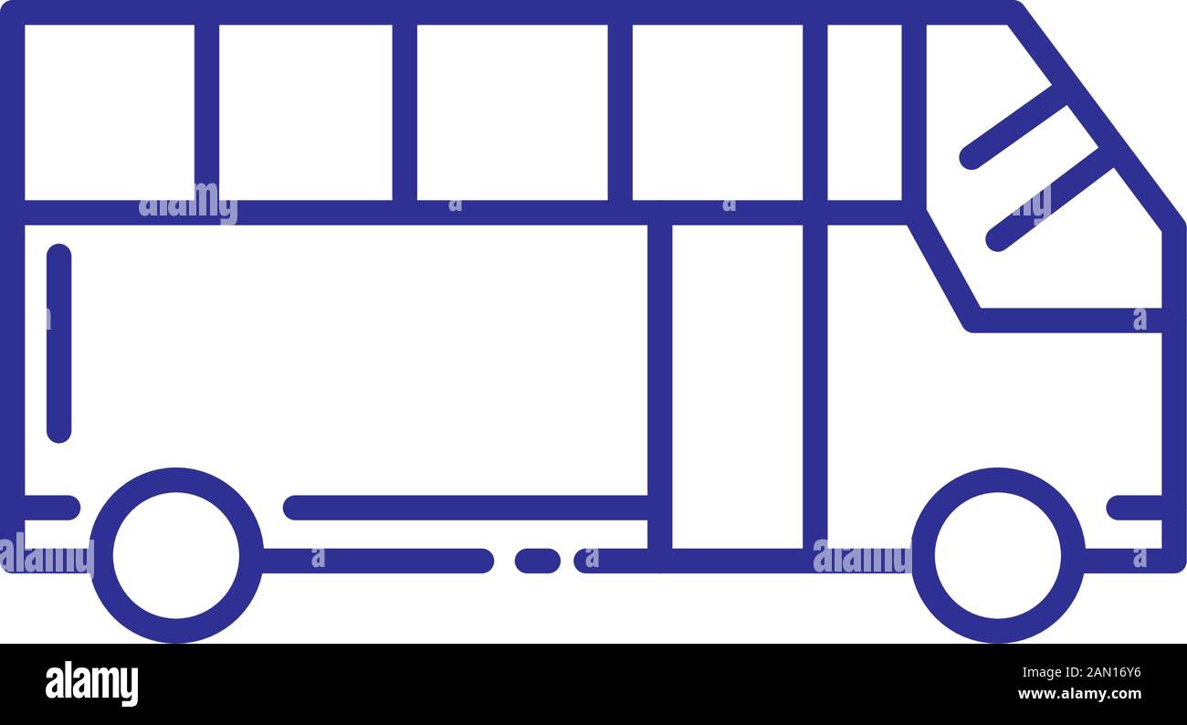 Isolated bus vehicle vector design Stock Vector Image & Art - Alamy