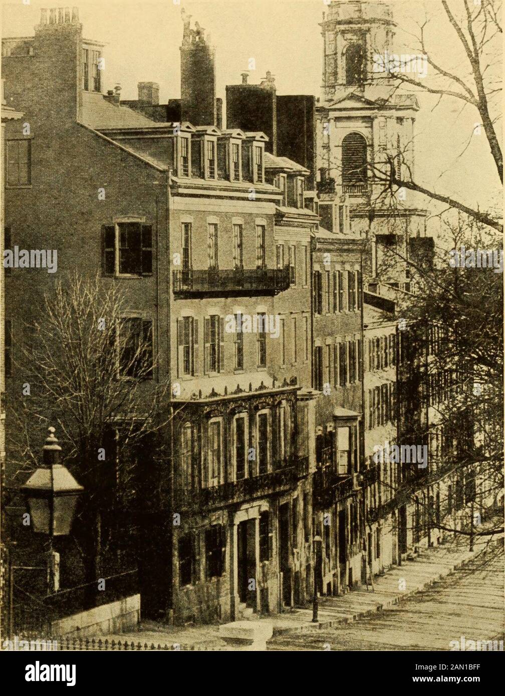 Forty of Boston's historic houses; a brief illustrated description of ...