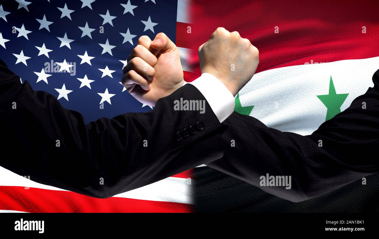 Syria united states flag hi-res stock photography and images - Alamy