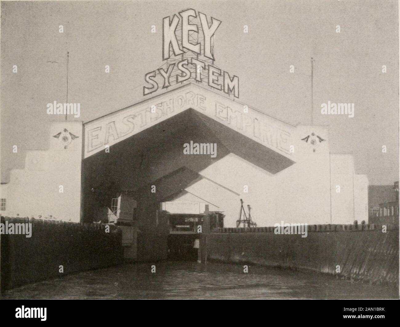 Architect and engineer . UPPER AND LOWER DECK RAMPS FROM TRAIN ...