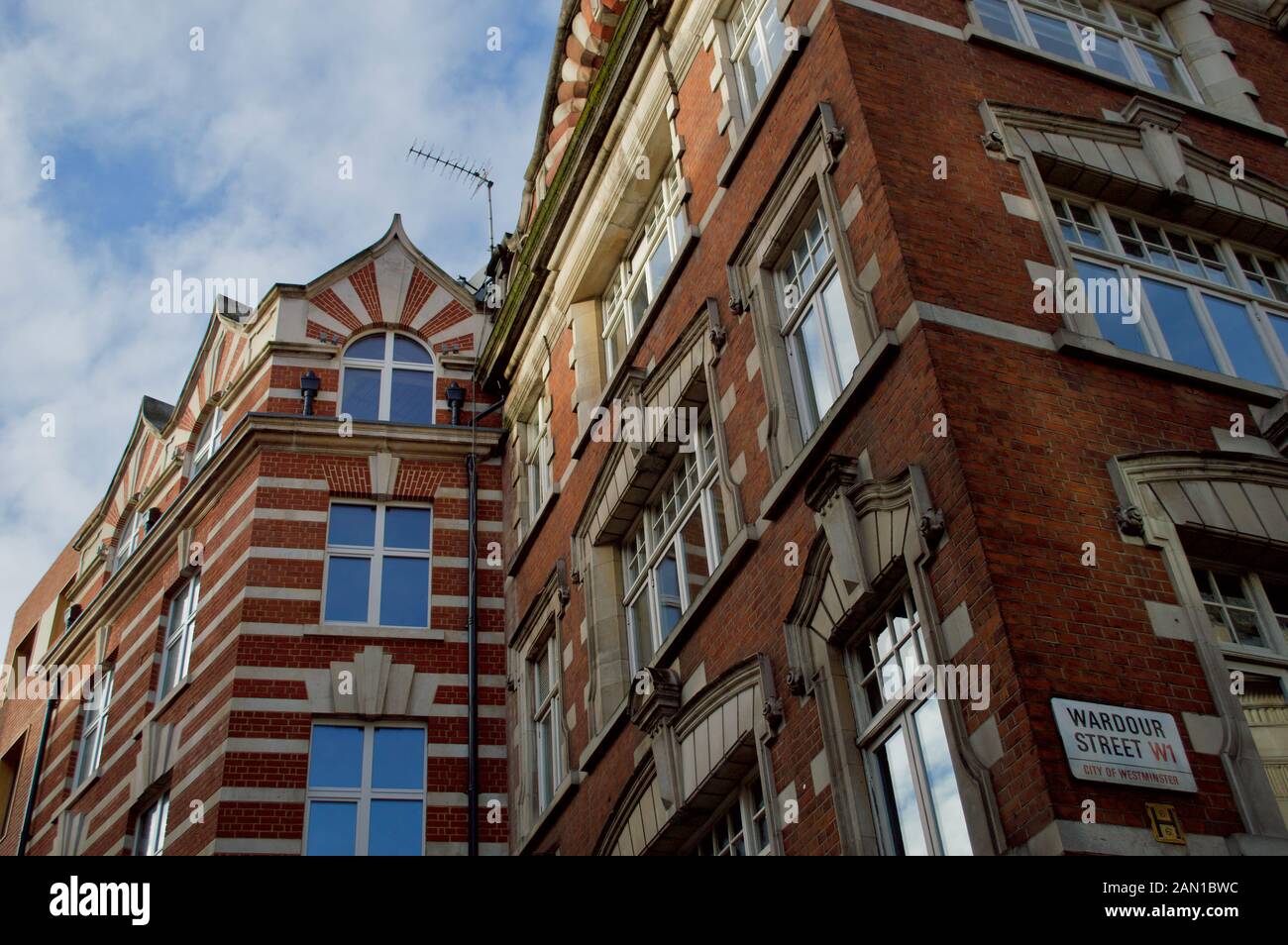 Wardour Street in Soho in London, UK Stock Photo - Alamy