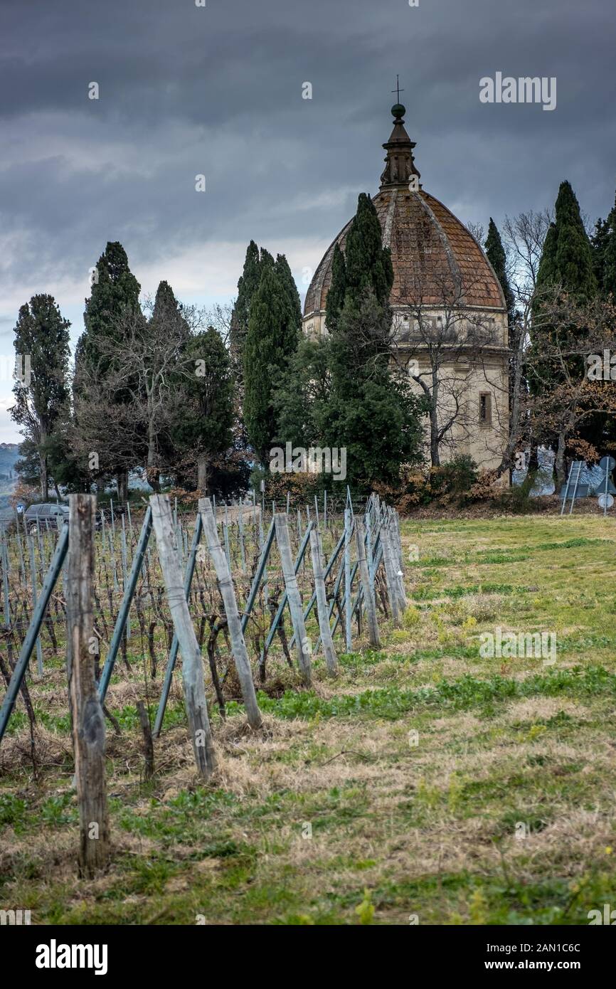 Chapel of San Michele Arcangelo, designed and built by Santi di Tito in ...