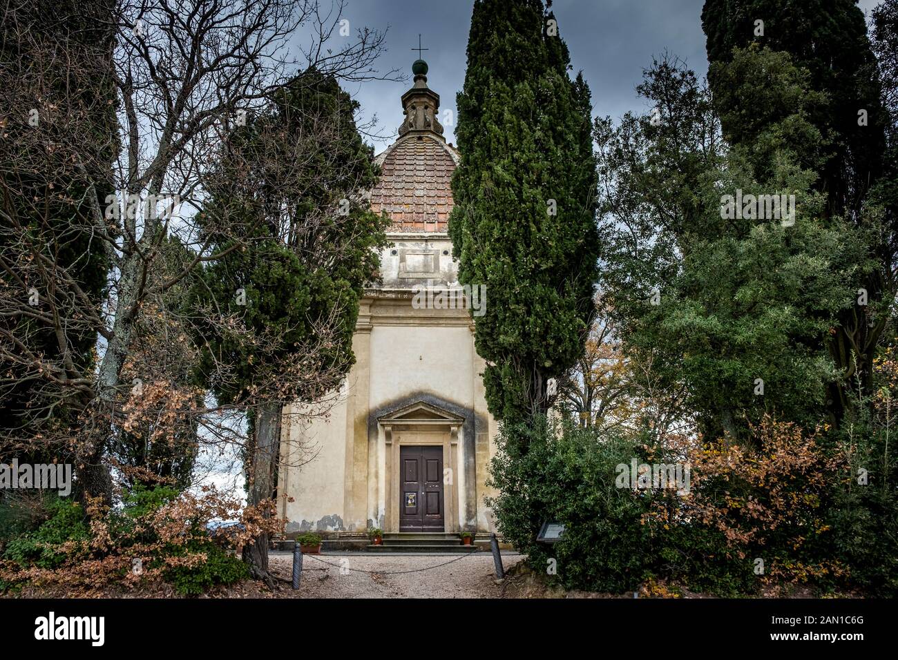 Chapel of San Michele Arcangelo, designed and built by Santi di Tito in ...
