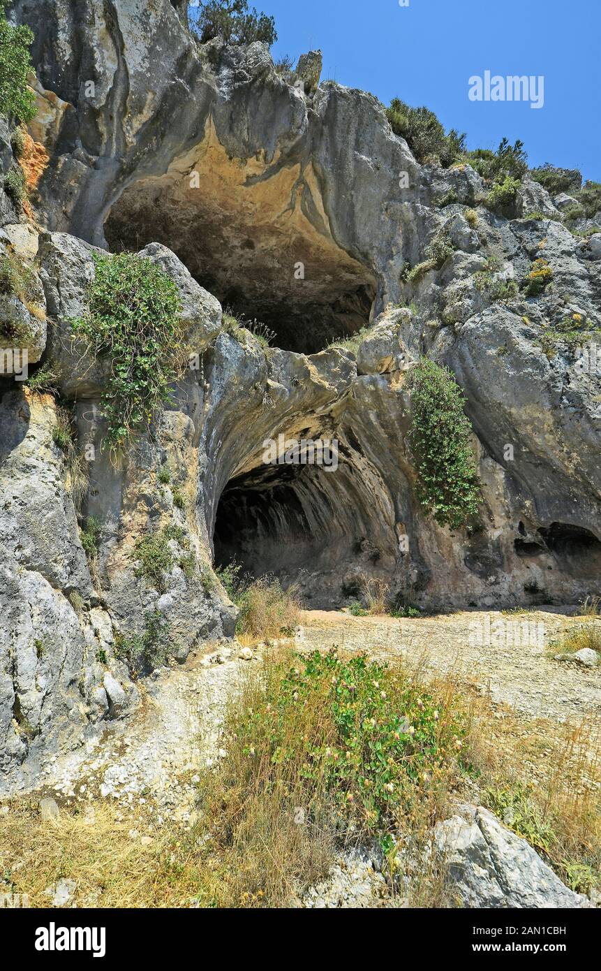 Greece, Zakynthos Island, Damiano cave Stock Photo - Alamy