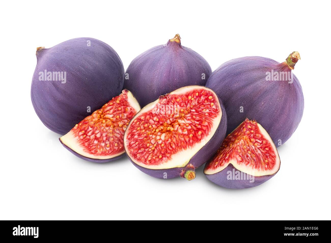Group four slices fresh Cut Out Stock Images & Pictures - Alamy