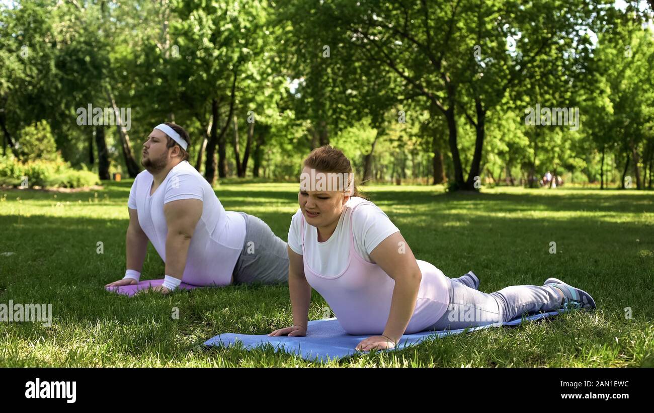 Fat people hi-res stock photography and images - Alamy