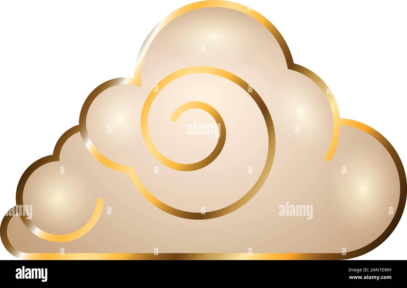 Luxury golden cloud Stock Vector Image & Art - Alamy