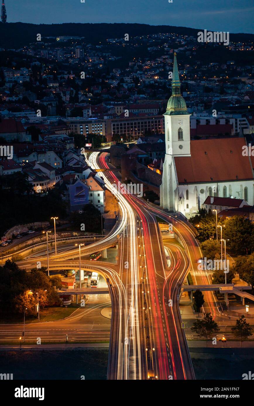 Illuminated light trail hi-res stock photography and images - Alamy
