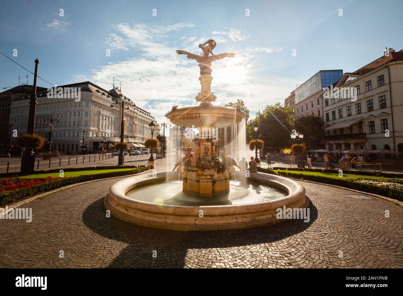 Human fountain hi-res stock photography and images - Alamy