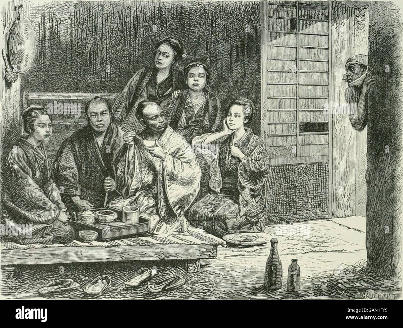 Japan and the Japanese illustrated . ss modest little town of Yokohama ...