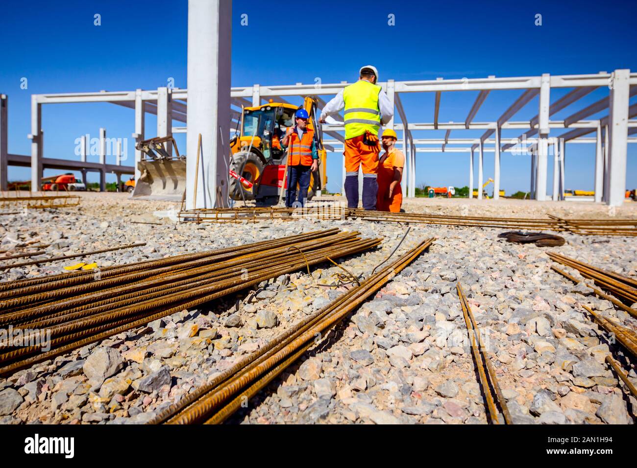 Steel bars in column hi-res stock photography and images - Alamy