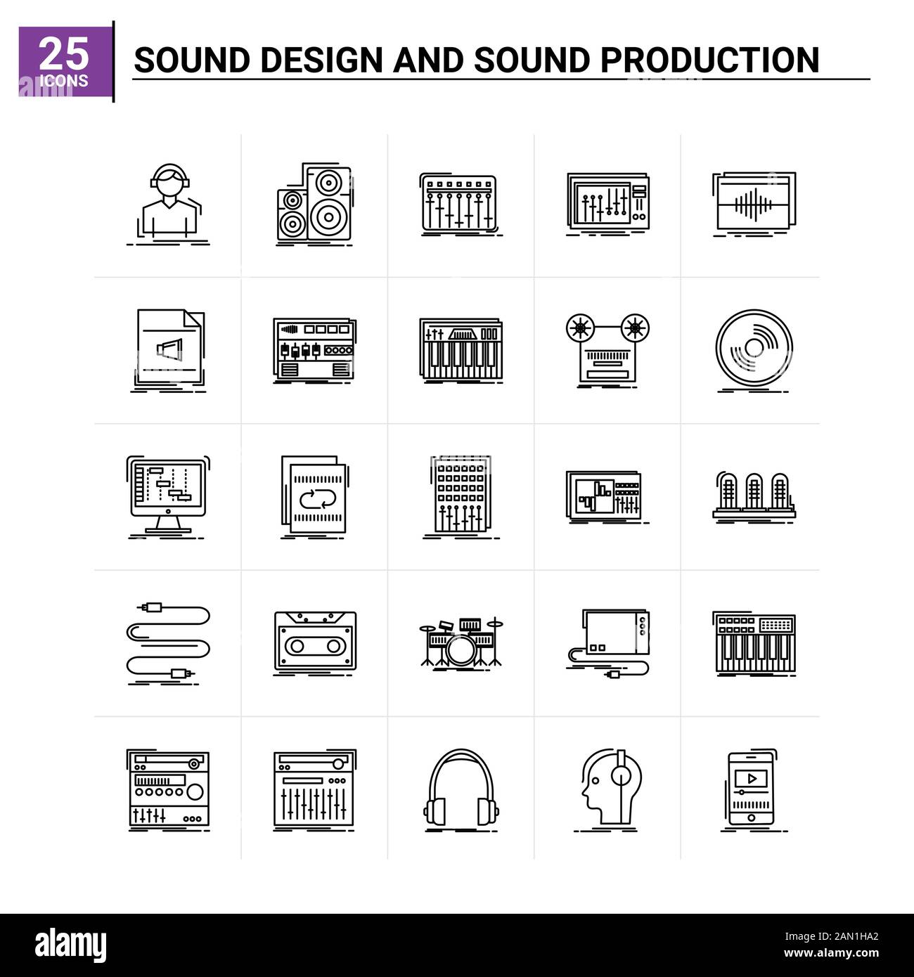 Sound design hi-res stock photography and images - Alamy