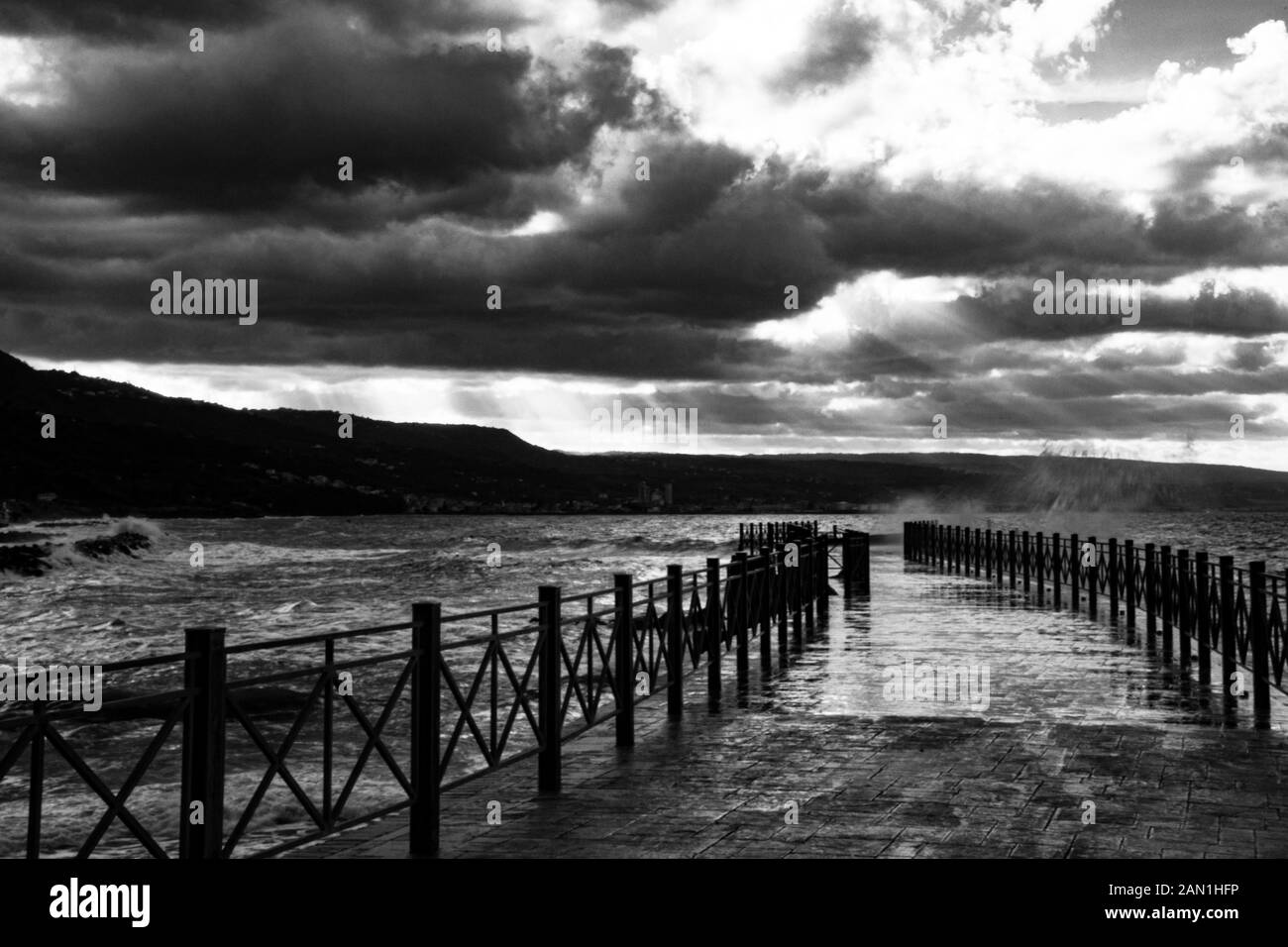 Calabria italy Black and White Stock Photos & Images - Alamy