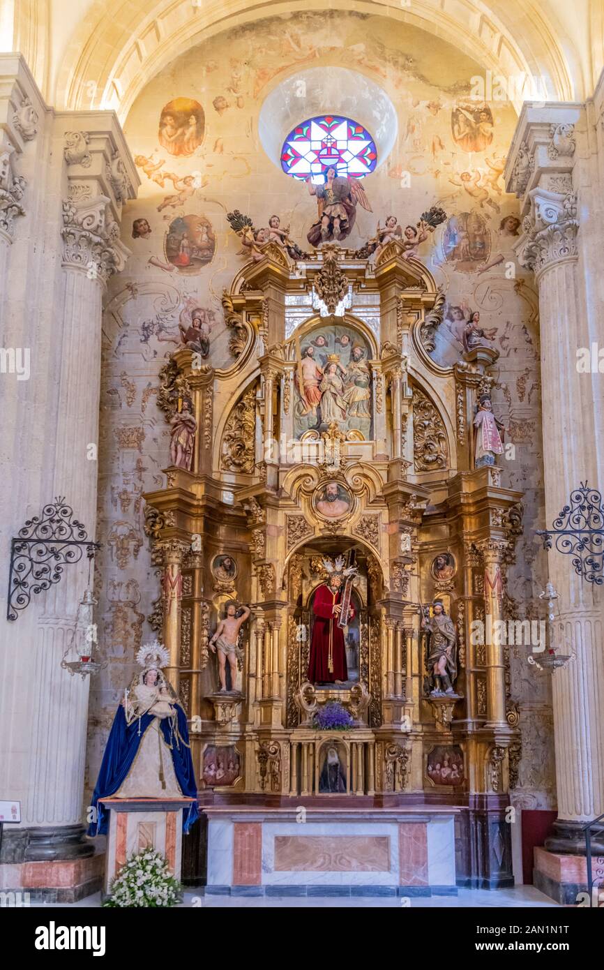 Altarpiece of christ of the afflicted hi-res stock photography and ...