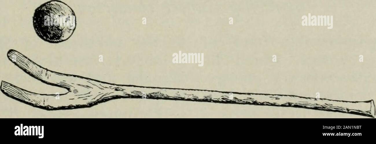 Scribner's magazine . Stick and Ring used bythe Wonnen at theirFoot ...