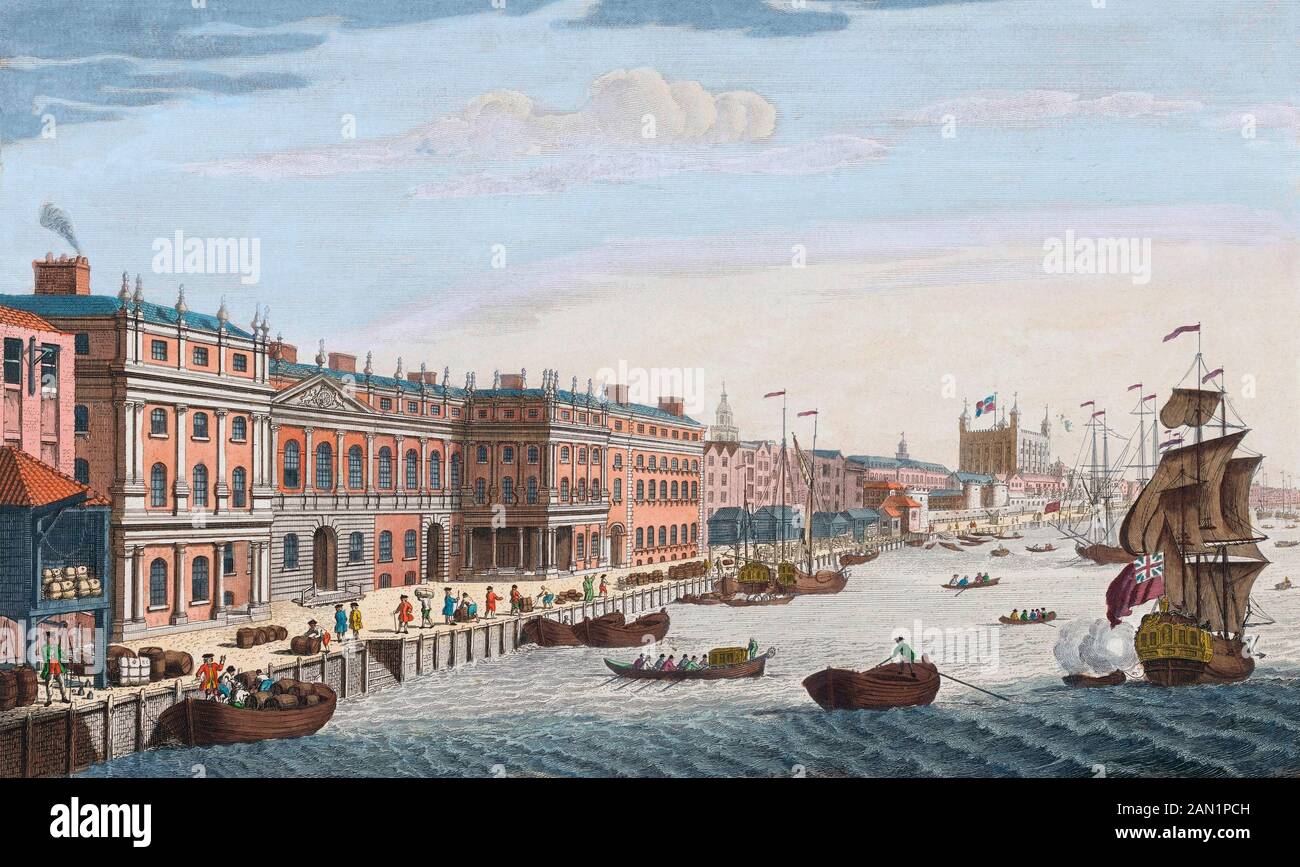 18th century london thames art hi-res stock photography and images - Alamy