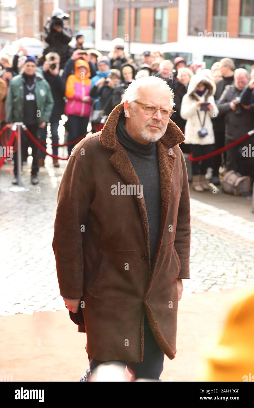 Axel Milberg, Trauerfeier für Jan Fedder, St. Michaelis, Englische ...