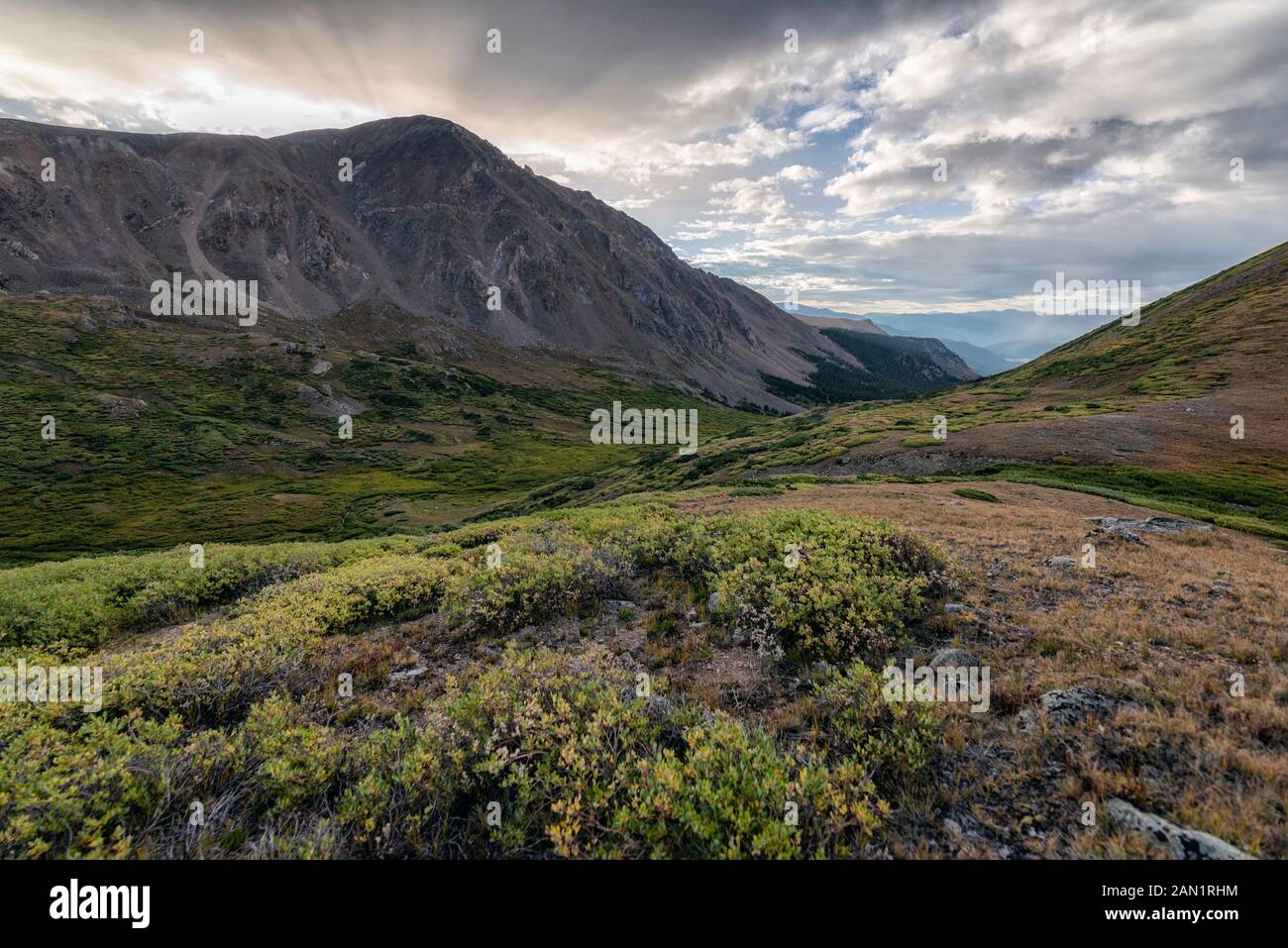 View of Square Top Mountain, Colorado Stock Photo - Alamy