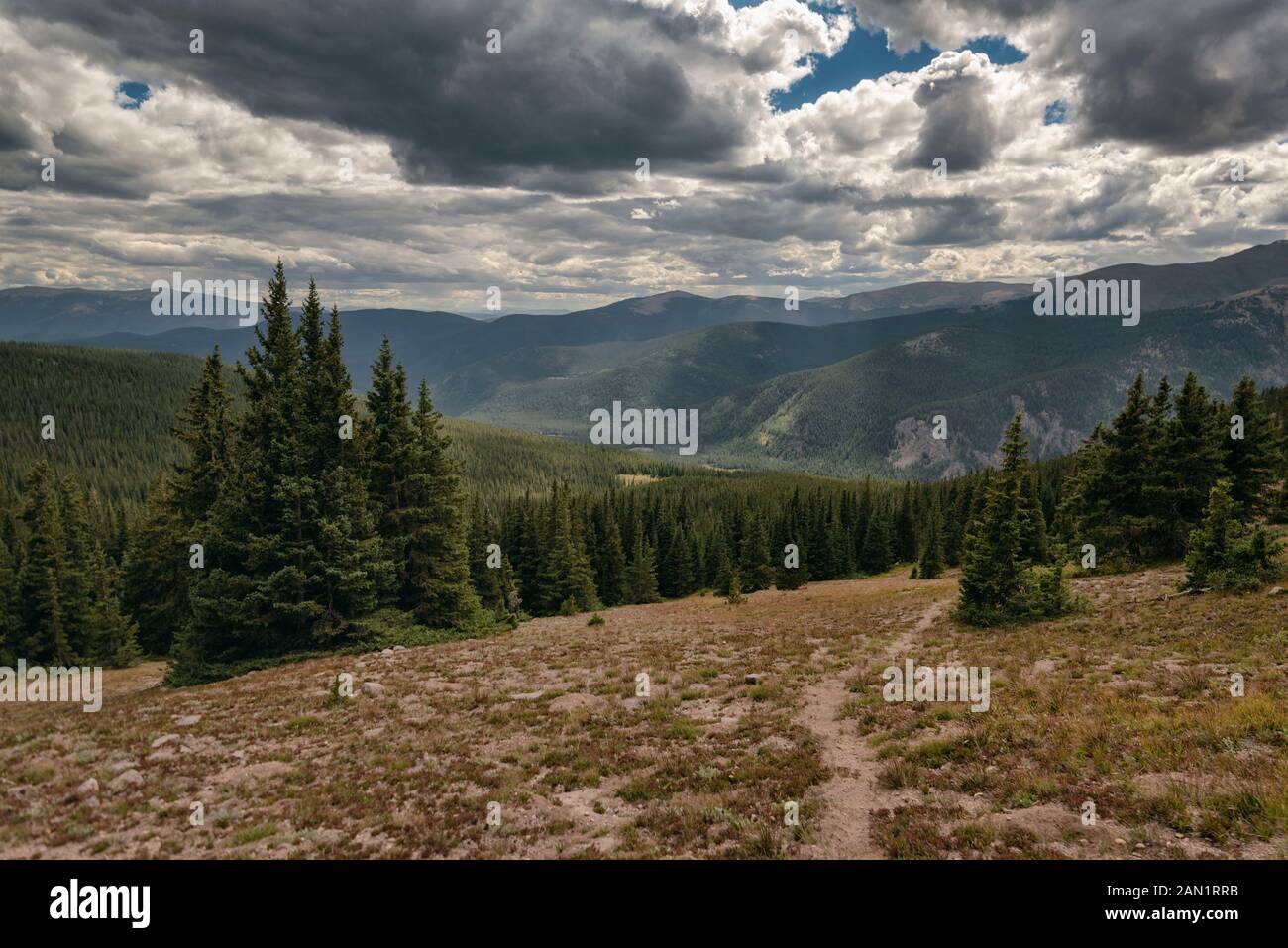 Landscape in the Mount Evans Wilderness Stock Photo - Alamy