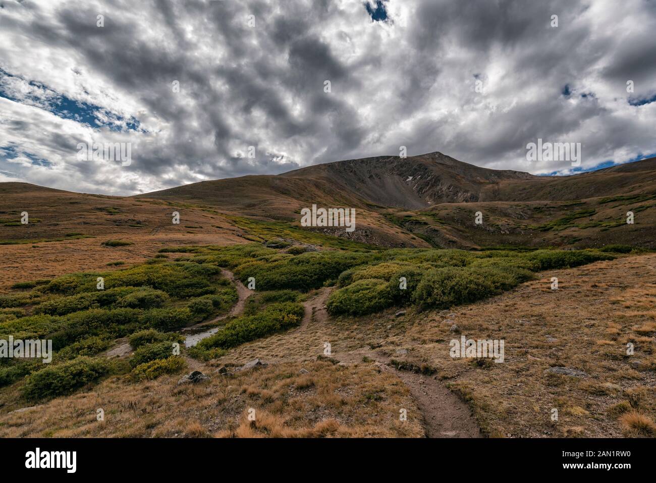 View of Square Top Mountain, Colorado Stock Photo - Alamy