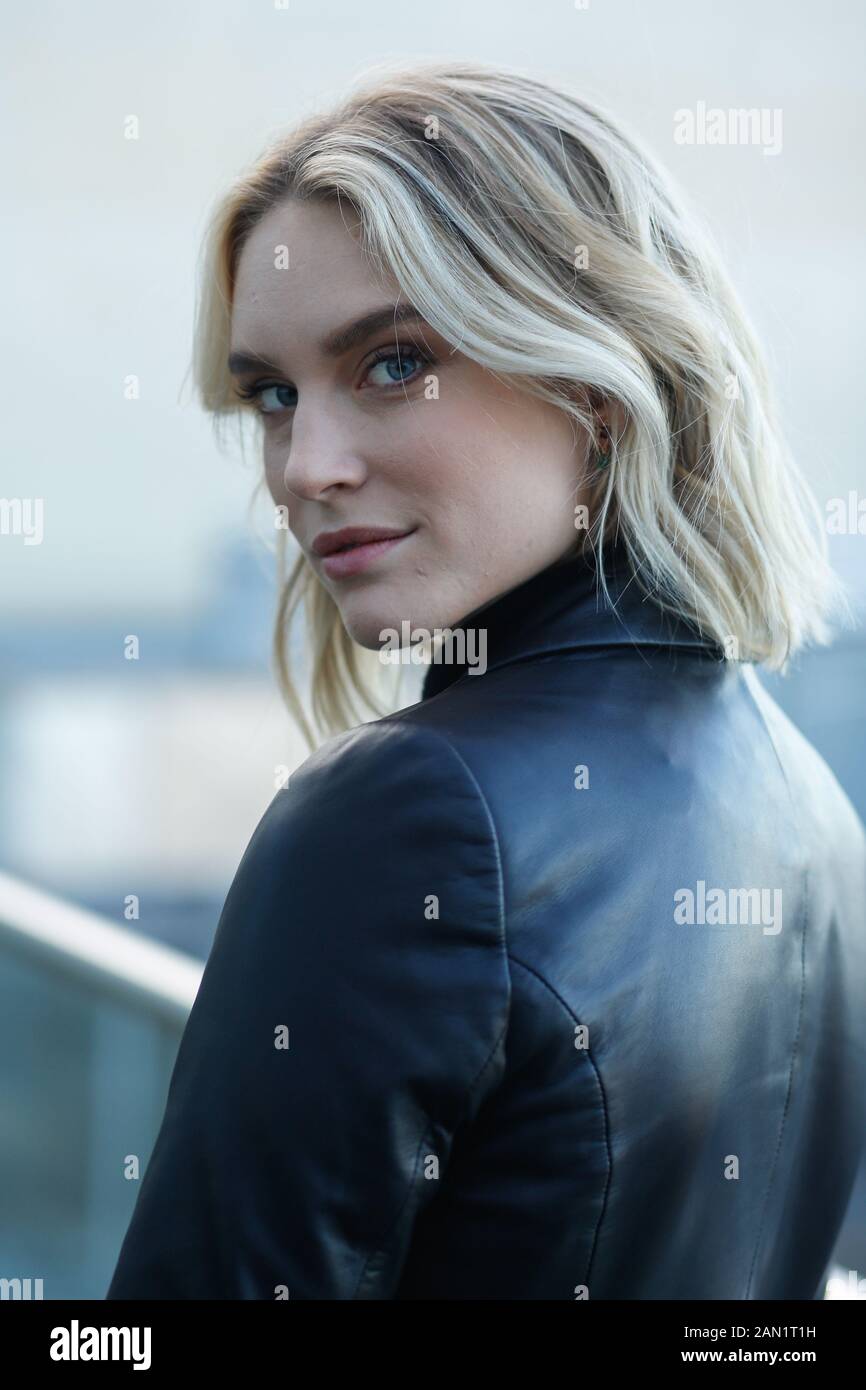 Berlin, Germany. 15th Jan, 2020. Kim Hnizdo comes to the Thomas Sabo ...