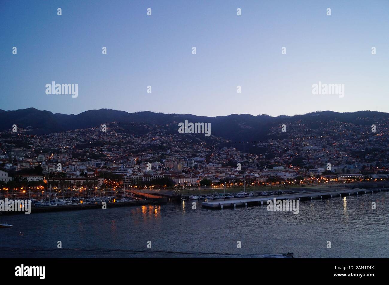 Landscape of Funchal - Madeira Stock Photo - Alamy