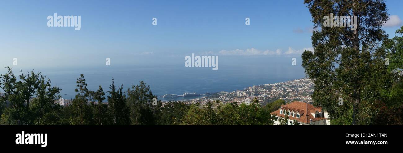 Landscape of Funchal - Madeira Stock Photo - Alamy