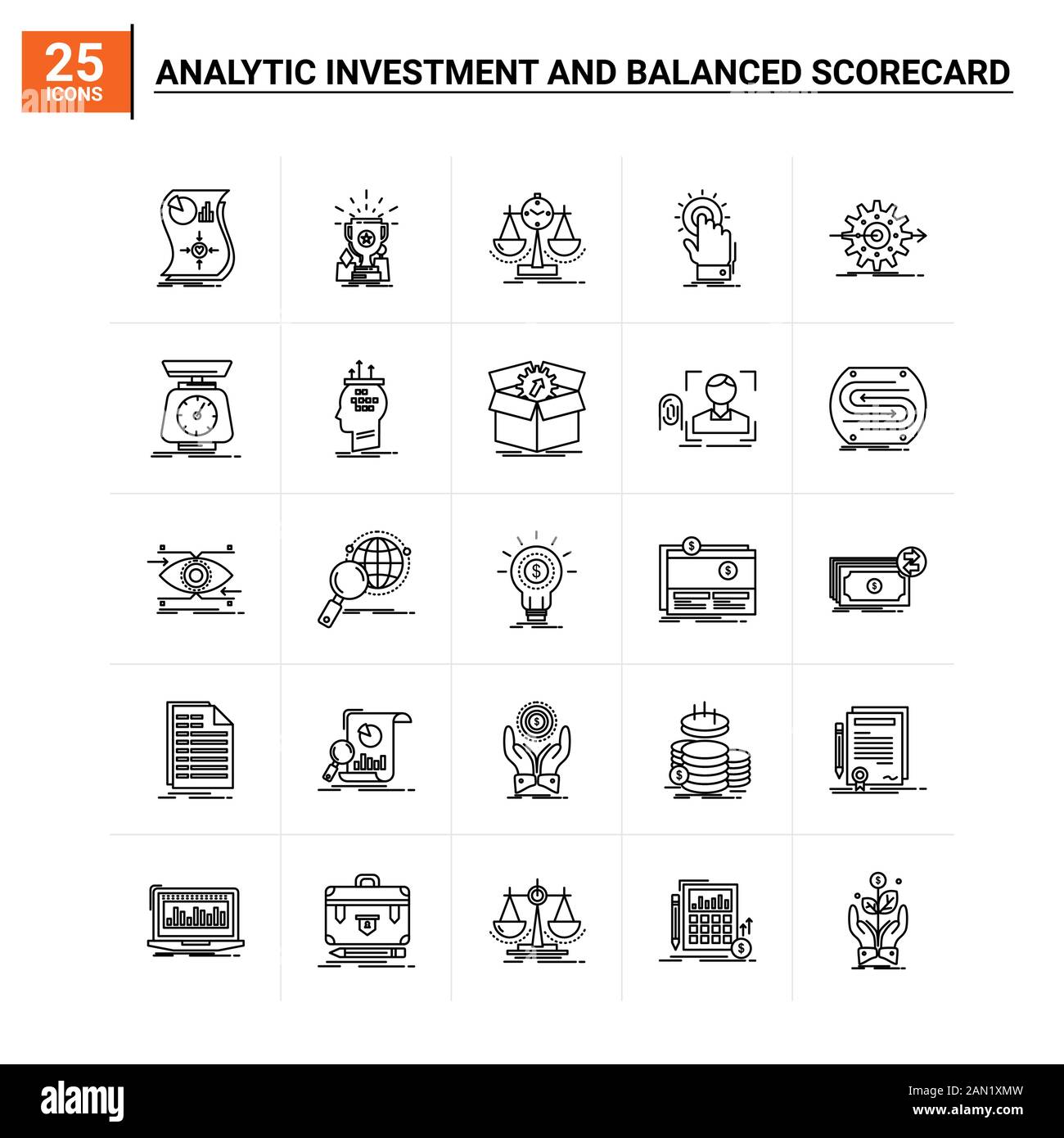 Process Scorecard Stock Vector Images - Alamy
